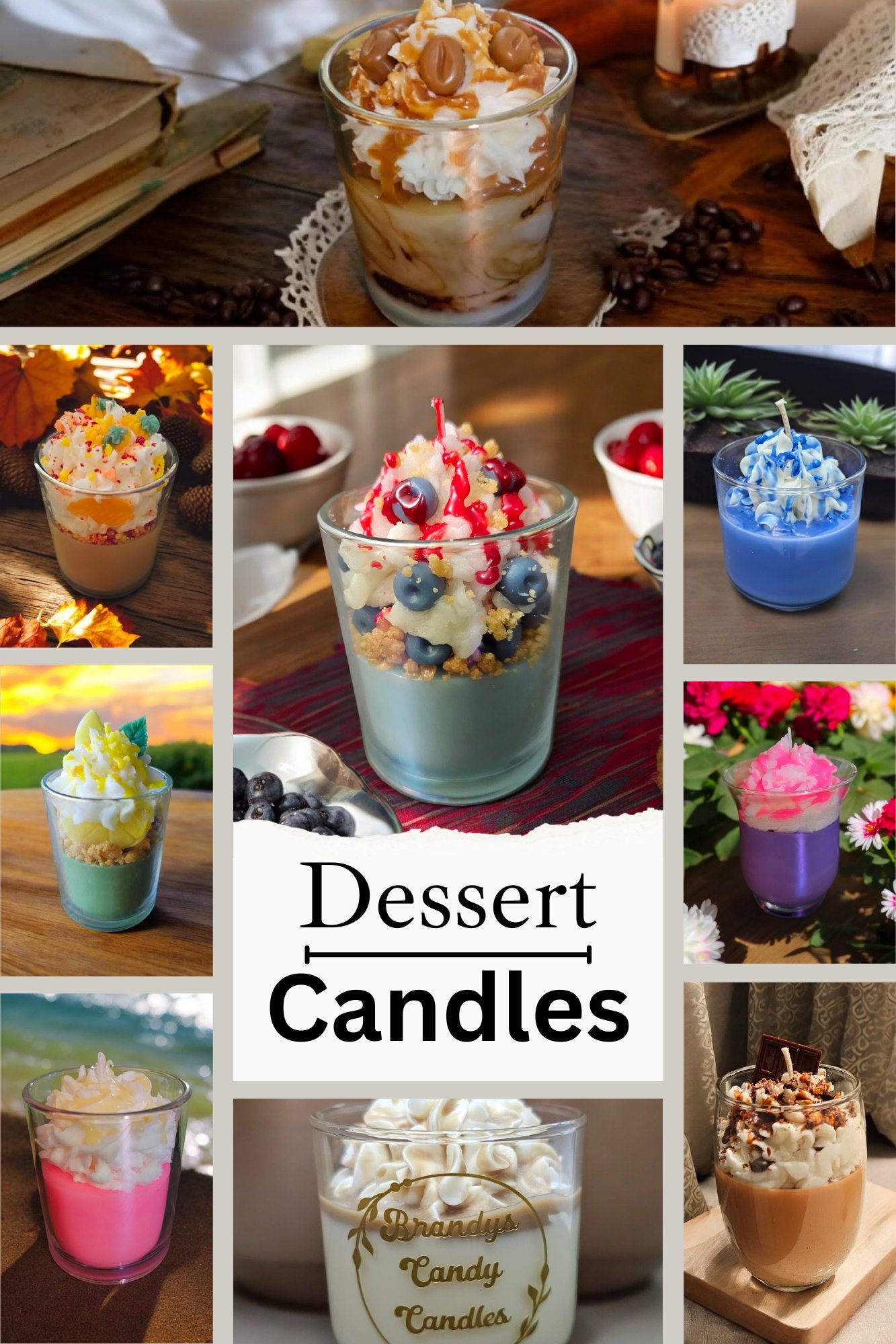 Dessert Candles – Brandy's Candy Candles